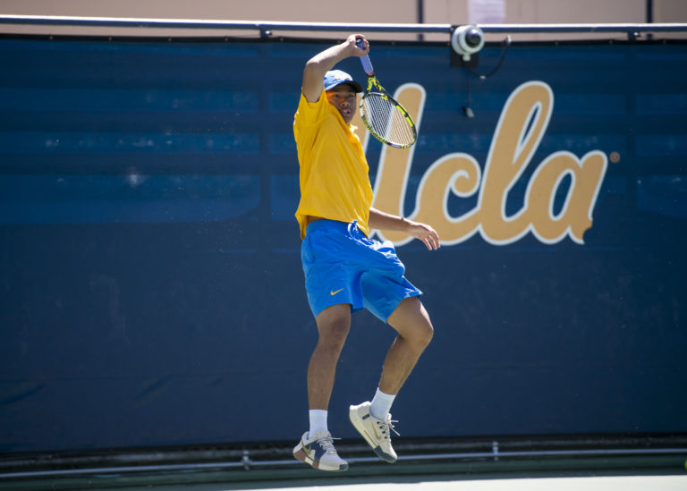 UCLA men’s tennis demolishes Michigan 5-0, continuing new win streak ...