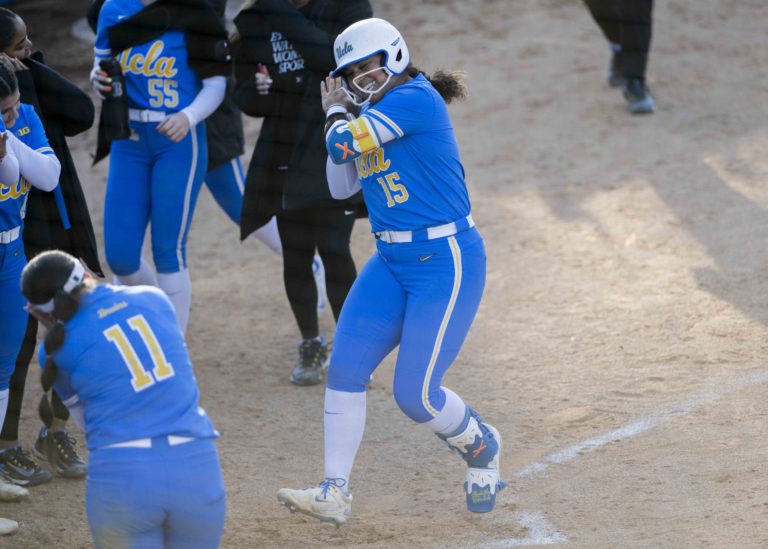 UCLA softball seals Big Ten tournament quarterfinal victory with walk ...