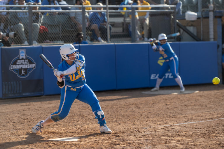 UCLA softball gallops to NCAA super regional with run-rule victory over ...
