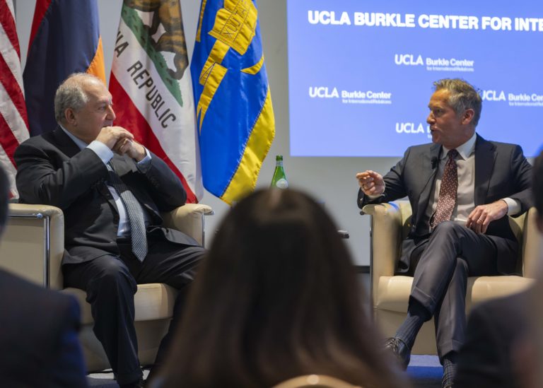 Former Armenian president emphasizes strength of small nations at UCLA ...