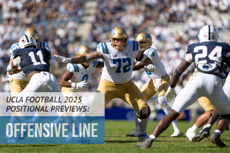 2025 UCLA football position preview: Offensive line - Daily Bruin