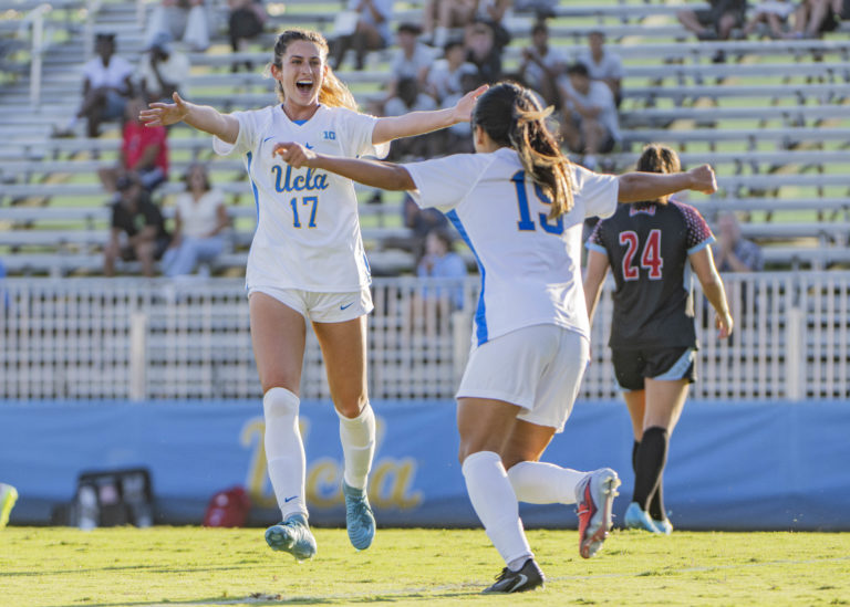 UCLA women’s soccer seizes the moment, triumphs over Georgia 1-0 in ...