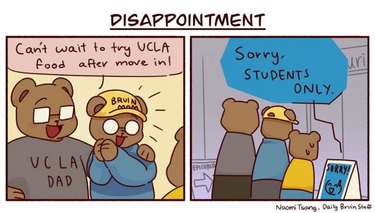 Editorial Cartoon: “Disappointment” - Daily Bruin