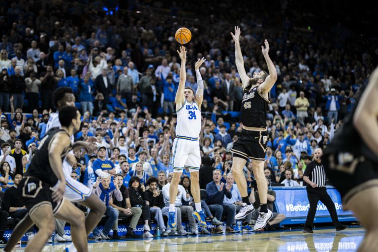 UCLA men’s basketball upsets No. 4 Purdue, stays unbeaten at home ...