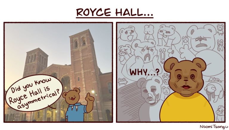 Editorial Cartoon: “Royce Hall” - Daily Bruin