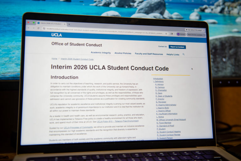 UCLA Student Conduct Code undergoes updates in hearing, timeline ...