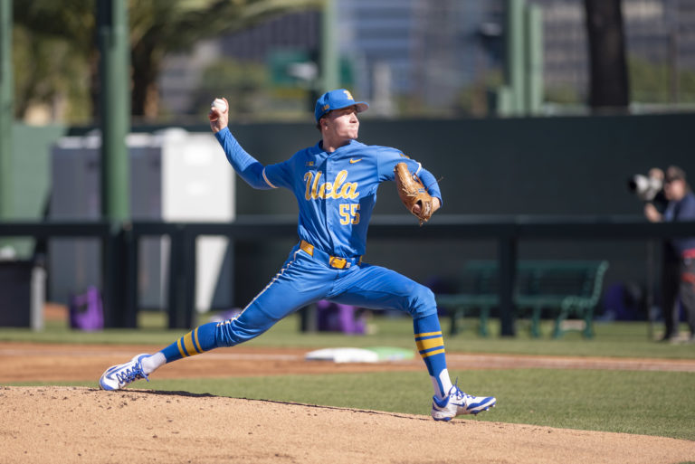 Barnett’s expertise, Moss’ wipeout changeup lifts UCLA baseball 5-1 ...