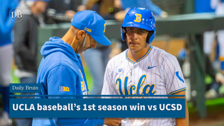 UCLA baseball claims first two wins in weekend series against UCSD ...