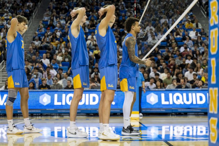 UCLA men’s volleyball ends Stanford’s winning streak, 35 assists from ...