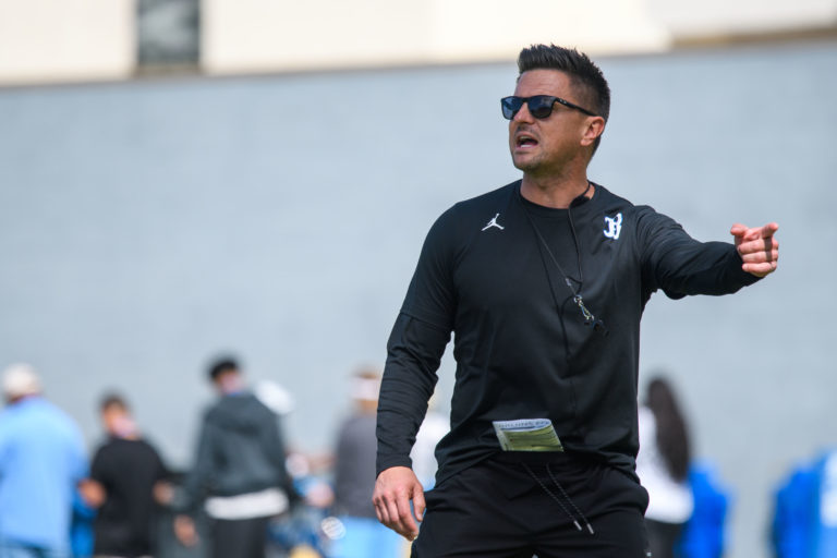 Bruin football lineups start out strong in practice bridging faces new ...