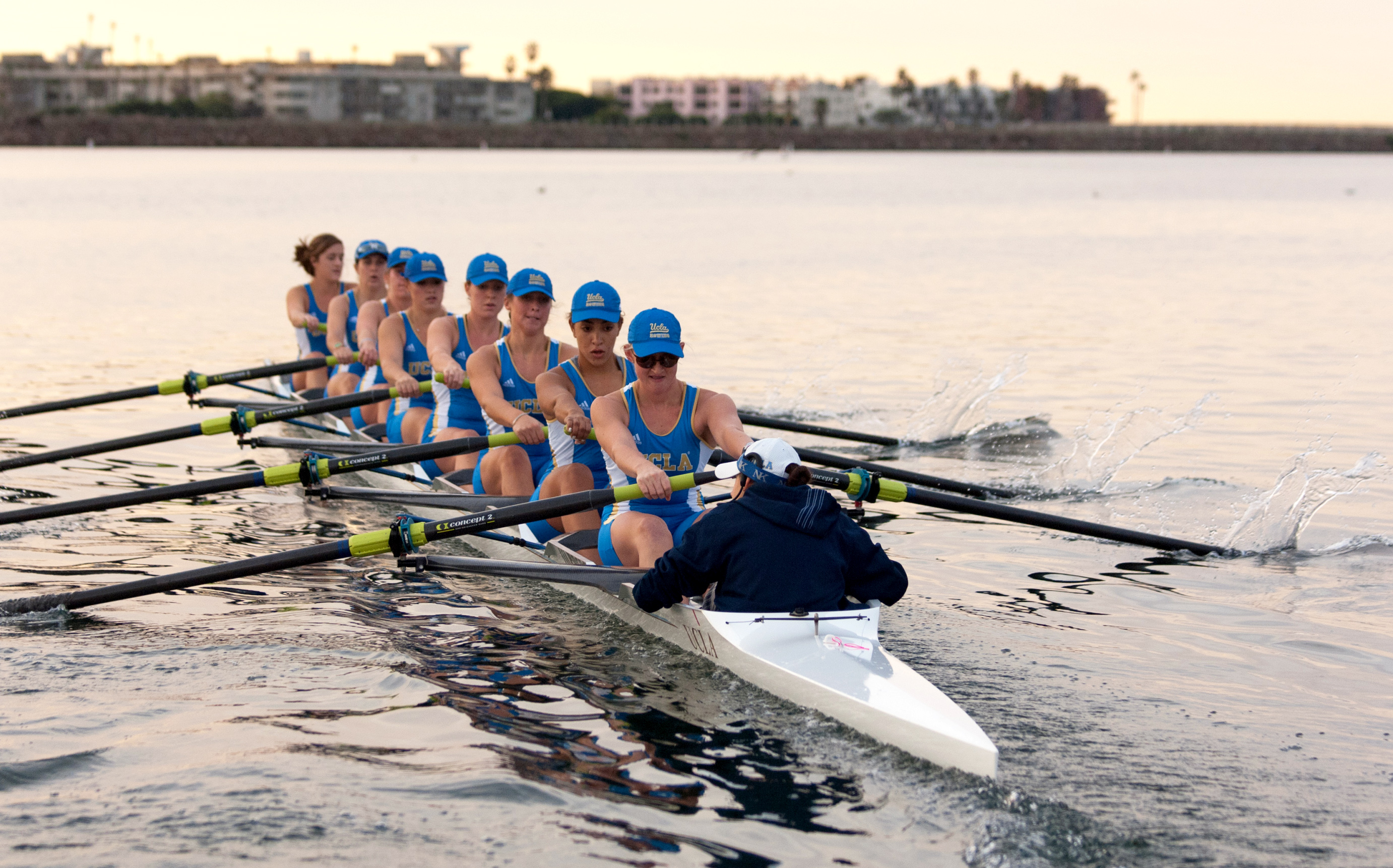 No. 3 UCLA rowing qualifies all boats, with second varsity eight ...